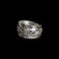 925 Sterling Silver Openwork Ringerike Dragon Ring - Viking Jewelry