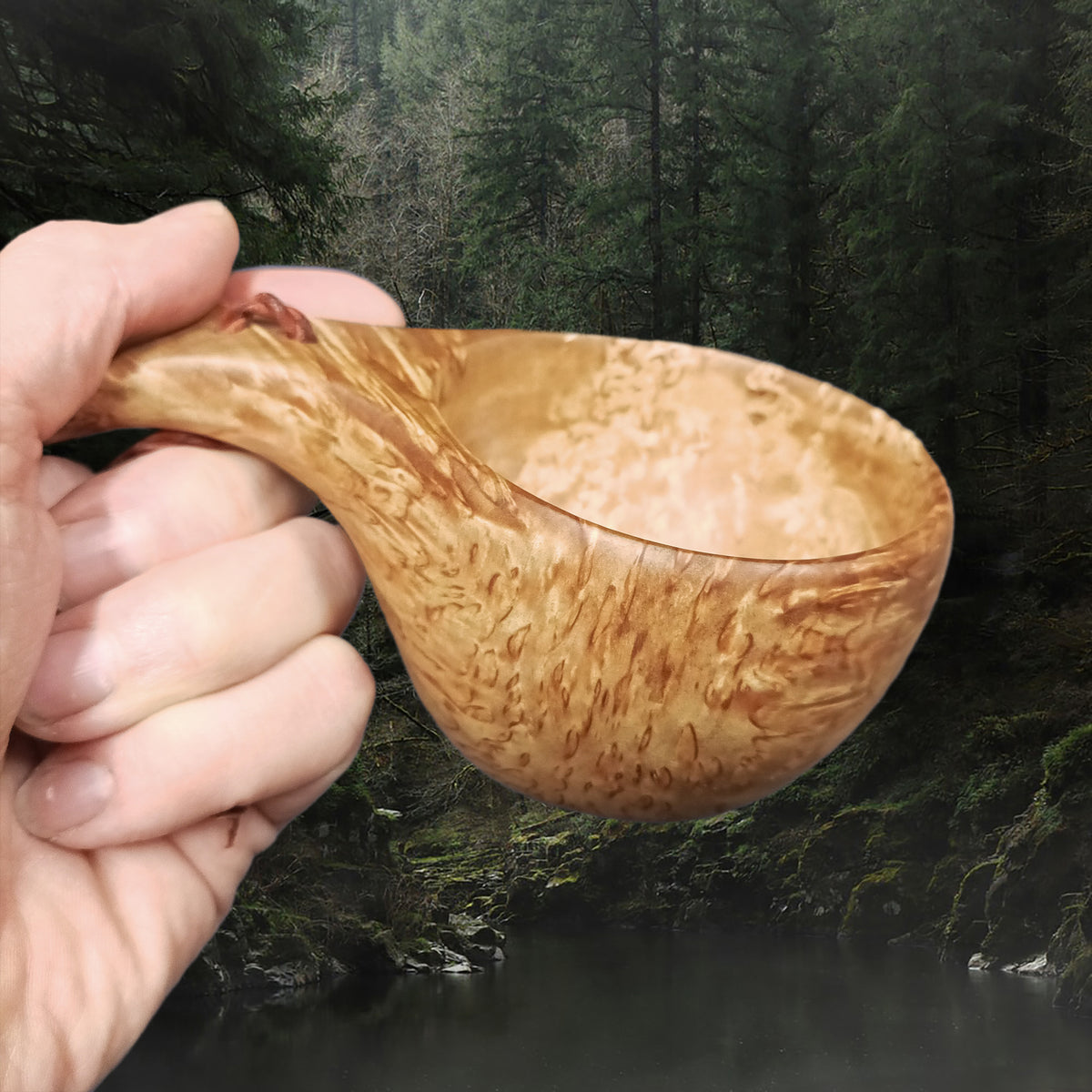 Horn Viking Cups - Handmade Wooden Cups | Viking Dragon