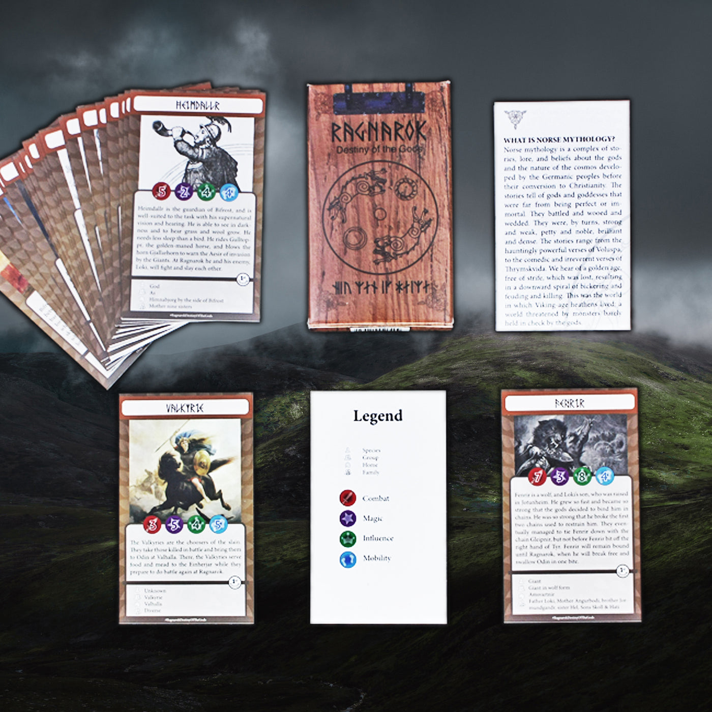 Ragnarok Destiny of the Gods Card Game - Viking Games