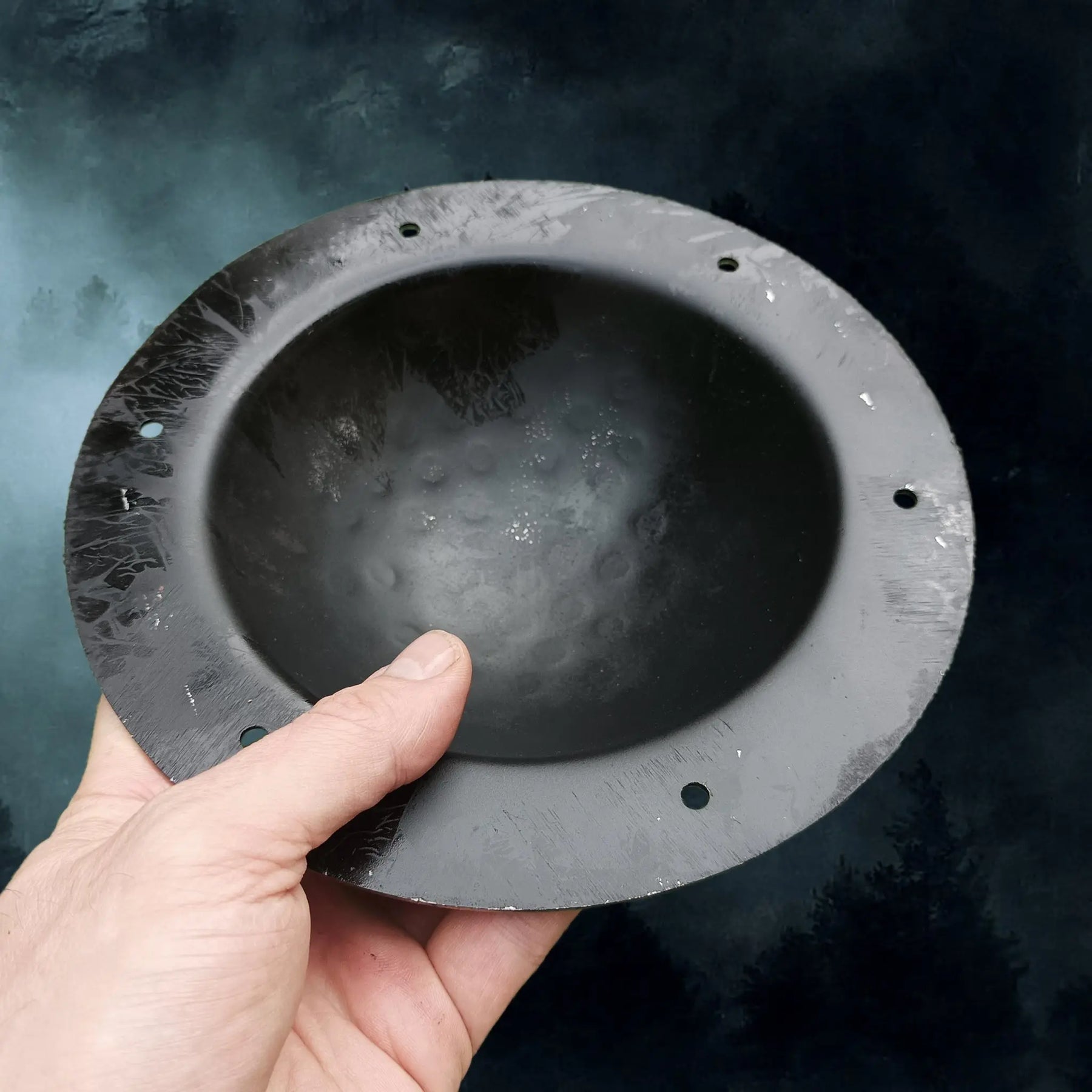 Domed Viking Shield Boss with Rivet Holes - Protection Gear