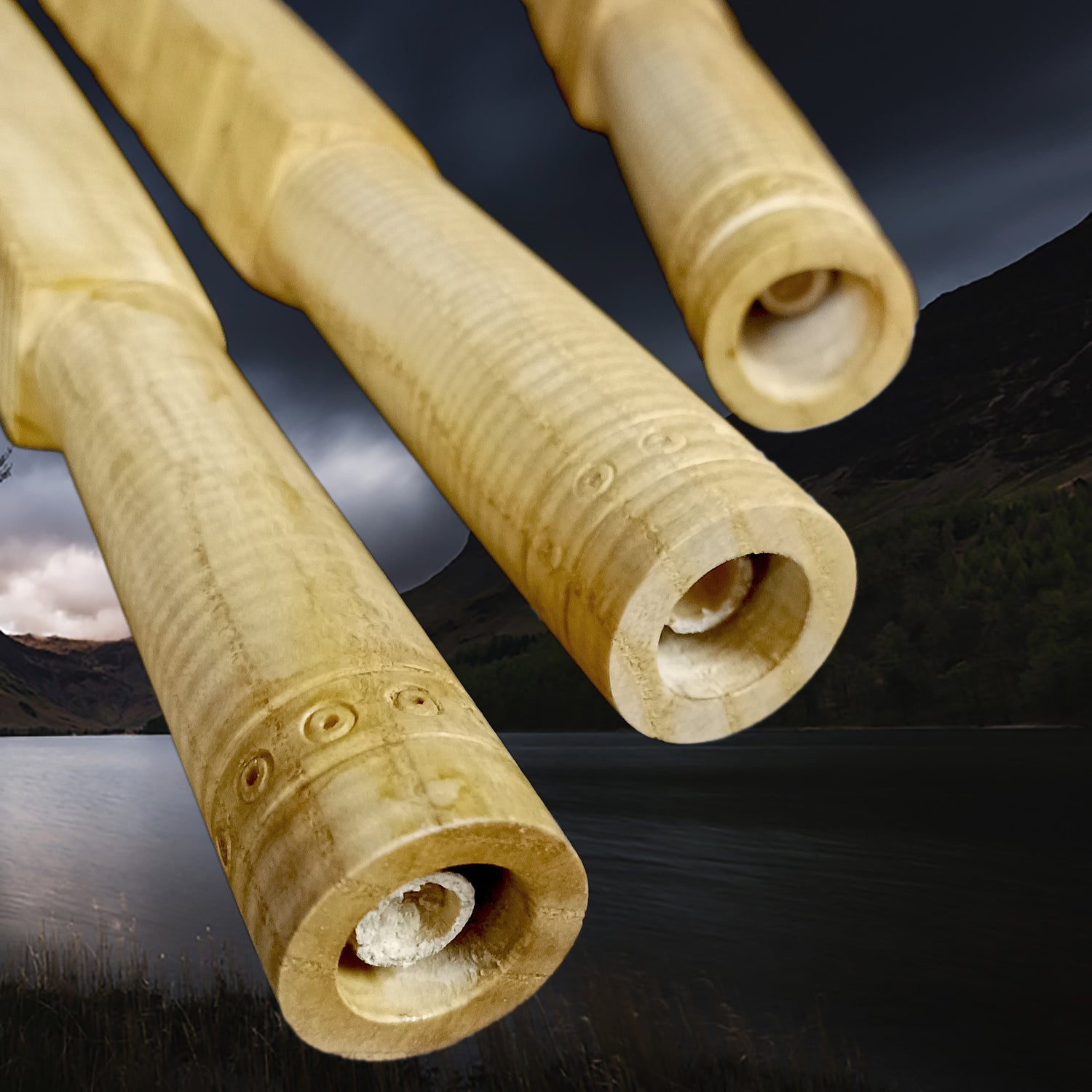 Handmade Replica Viking Age Pipe Flute from Falster, Denmark