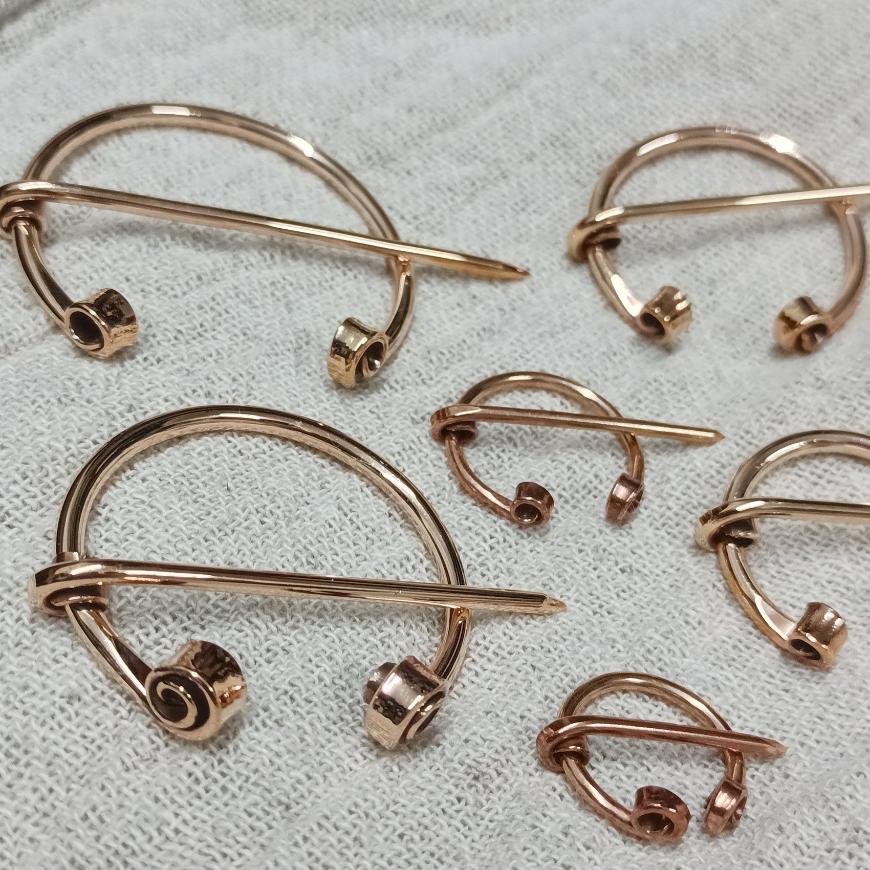 Bronze Clothes Pin - Viking Reenacment Clothing Accessories