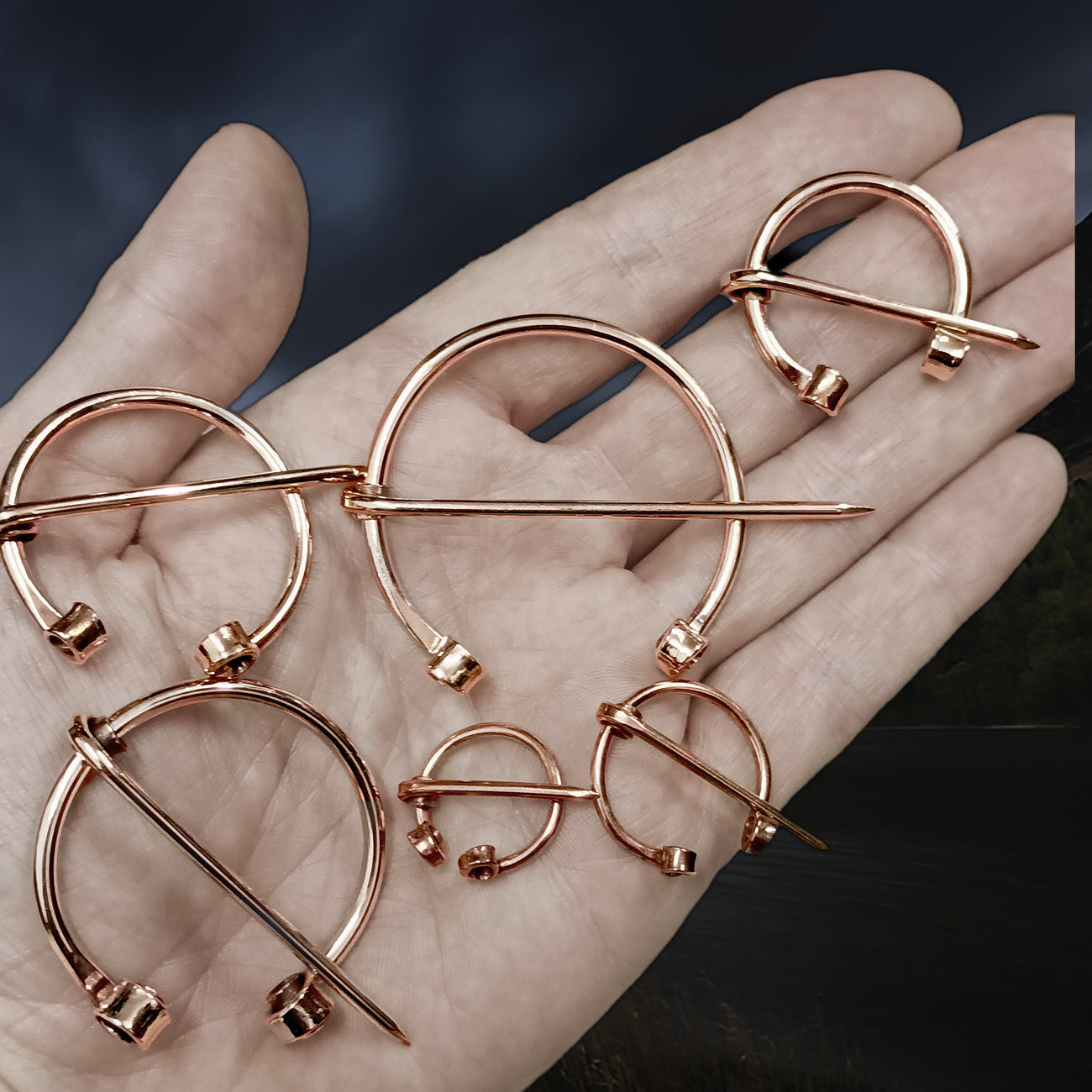 Bronze Clothes Pin - Viking Reenacment Clothing Accessories