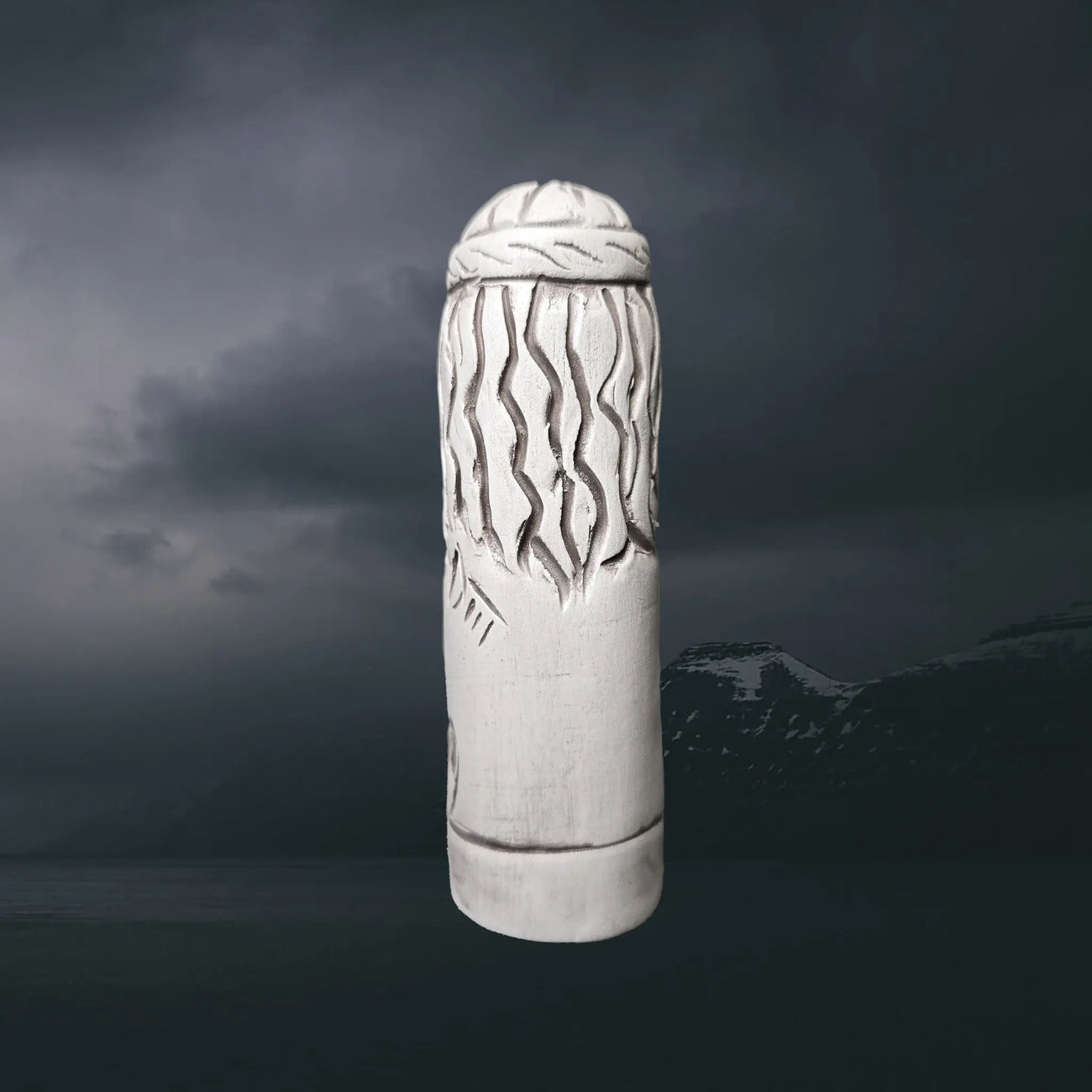 Hand-Crafted Ceramic Freyr Statuette - Asatru / Heathen Supplies