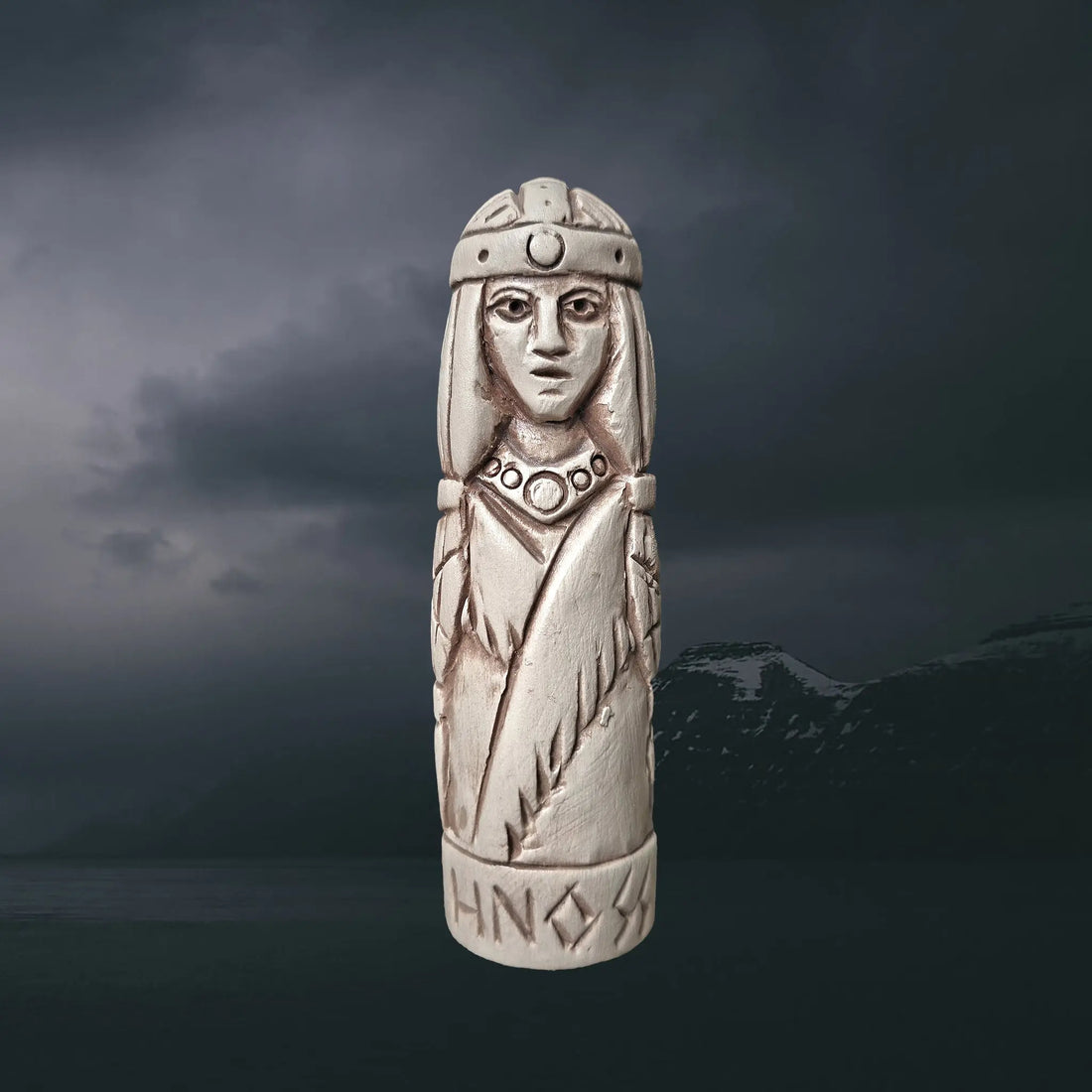 Hand-Crafted Ceramic Hnoss Statuette - Asatru / Heathen Supplies