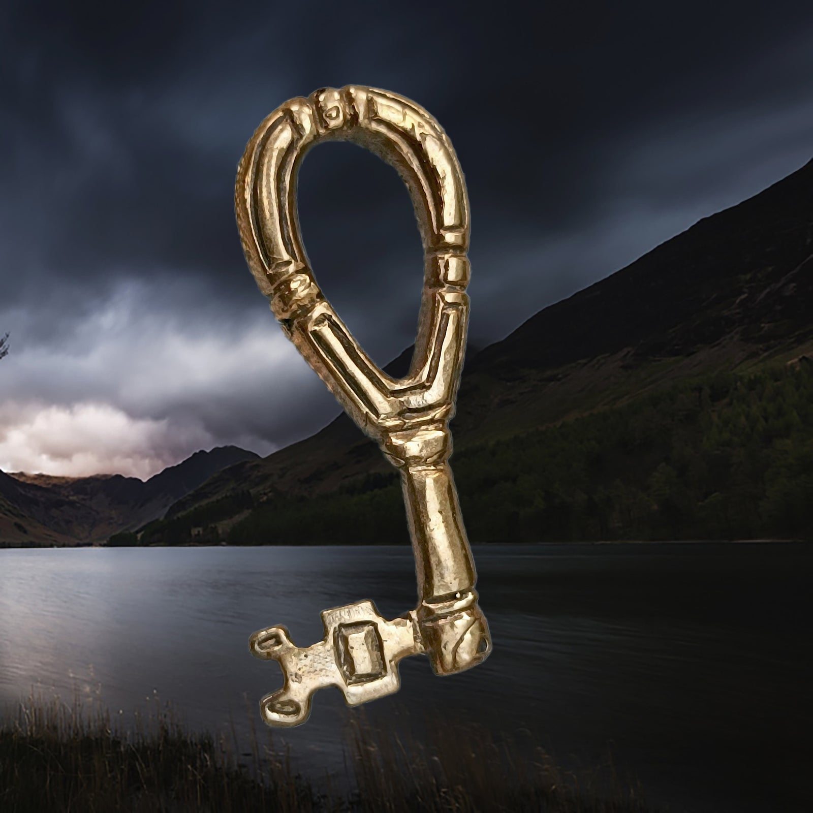 Bronze Viking Key from Sweden