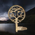 Large Bronze Round Viking Key from Uppakra