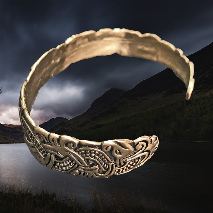 Mammen Style Viking Bronze Bracelet from The Isle of Mann