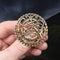 Large Bronze Saxon Pitney Brooch - Replica Saxon Jewelry