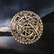 Large Bronze Saxon Pitney Brooch - Replica Saxon Jewelry