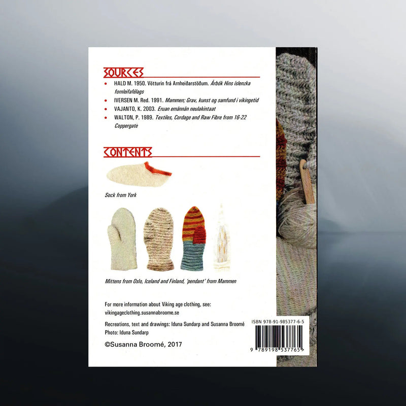 Viking Age Clothing - Nalbinding From Finds Book - Susanna Broome