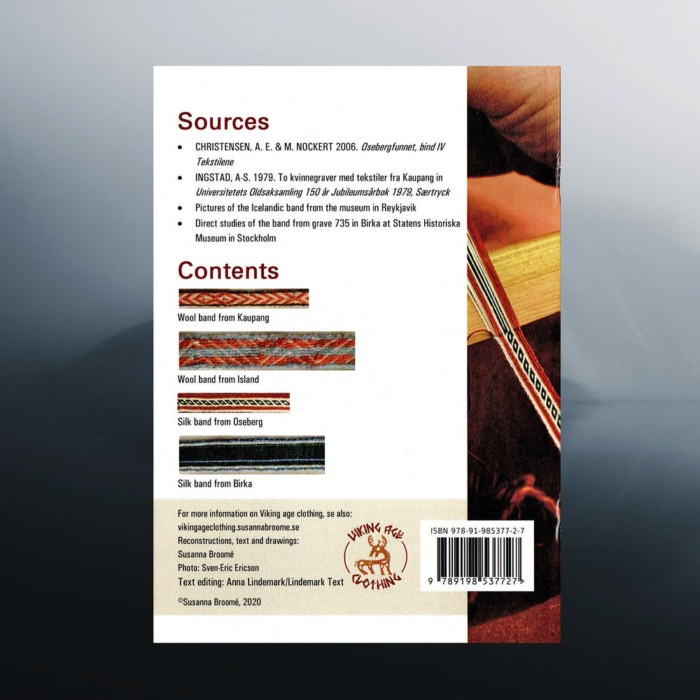 Viking Age Clothing - Simple Tablet Weaving Book - Susanna Broome