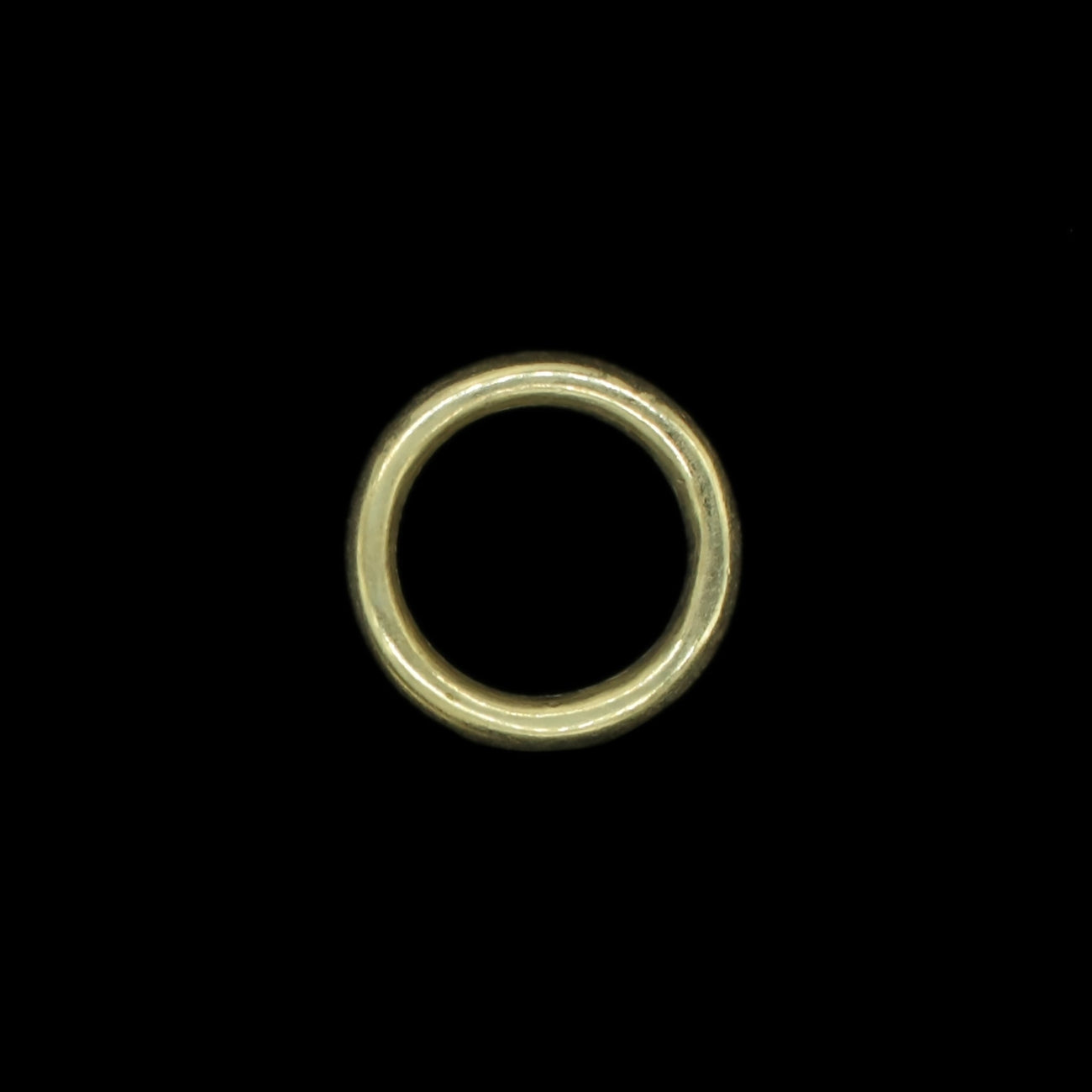 Plain Brass O Ring for Viking Belts & Fittings - Viking Accessories