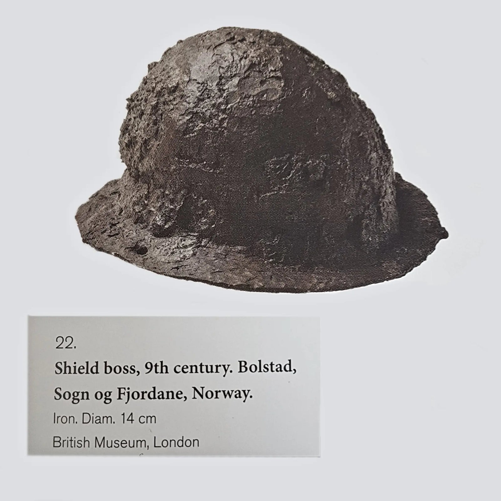 Hammer-Raised Shield Boss - Small