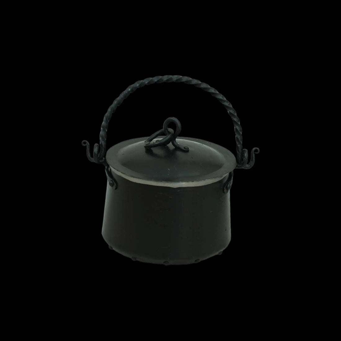 Hand-Forged Steel Cauldrons in 3 Sizes - Optional Lids