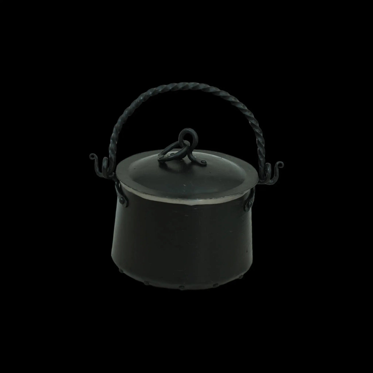 Hand-Forged Steel Cauldrons in 3 Sizes - Optional Lids