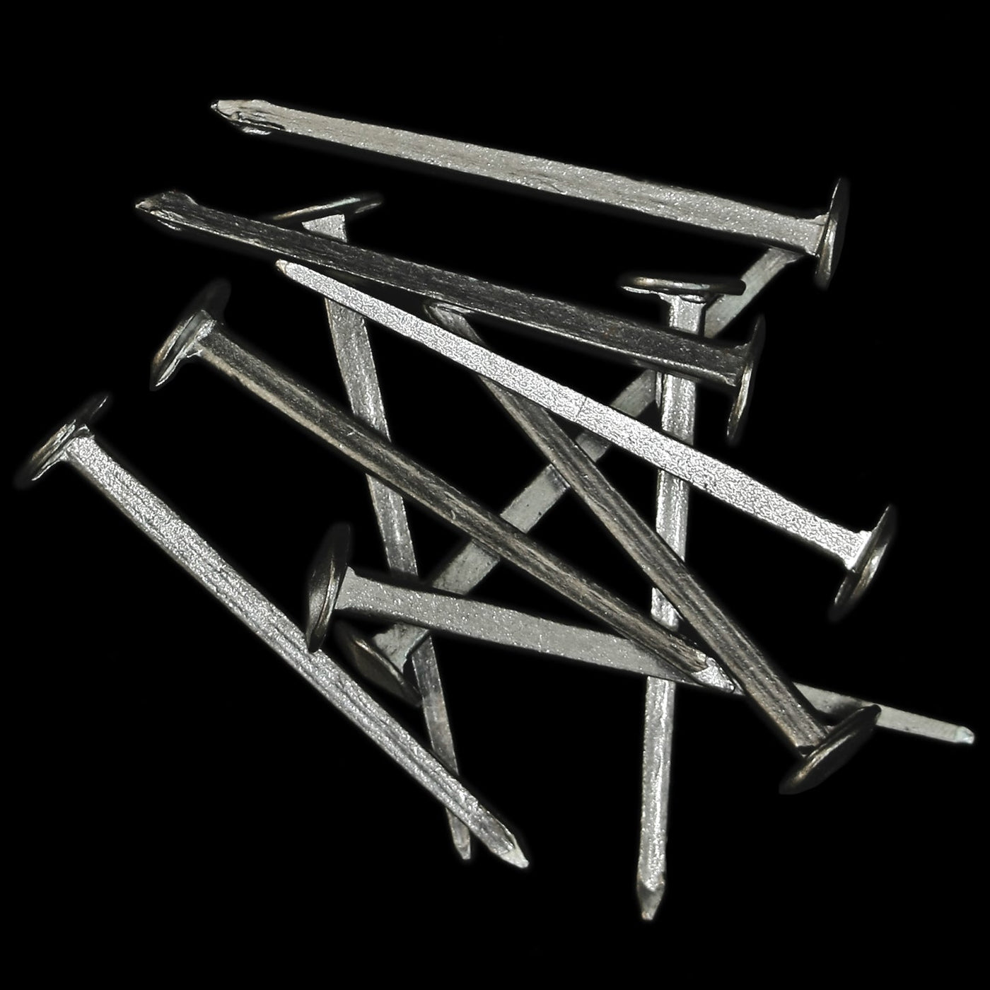 Large Forged Steel Rivets / Nails for Viking Shields