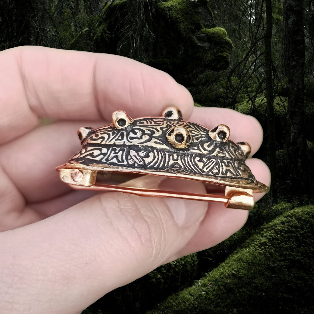 Viking Tortoise Brooches - Turtle Brooches | Viking Dragon