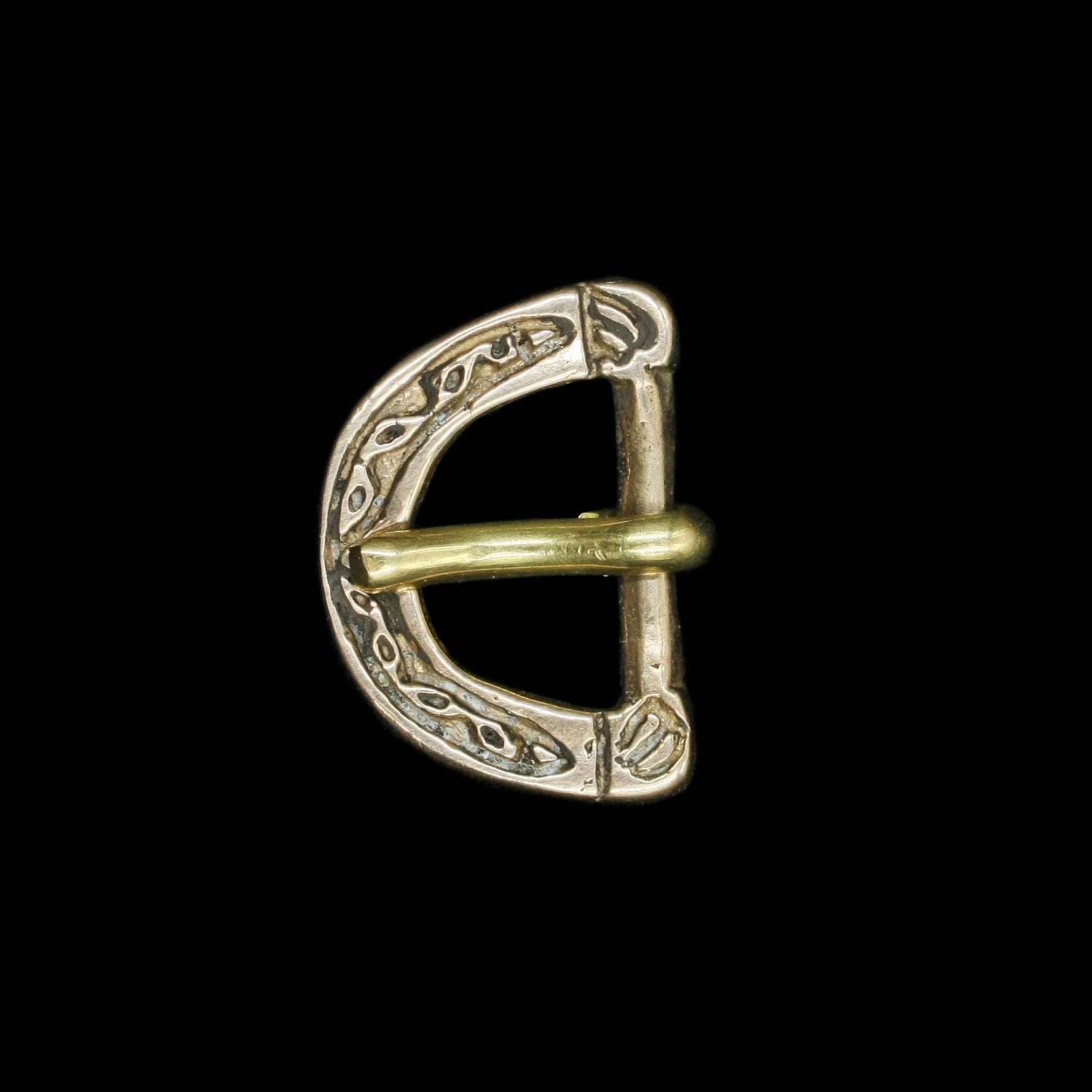 Replica Hiberno-Norse Vking Belt Buckle in Solid Bronze