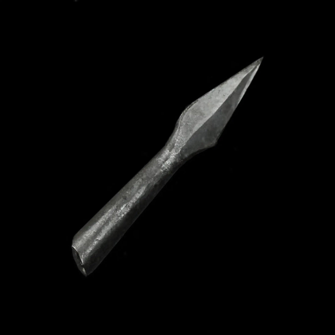 Hand-Forged Iron Arrowhead with Socket - The Viking Dragon