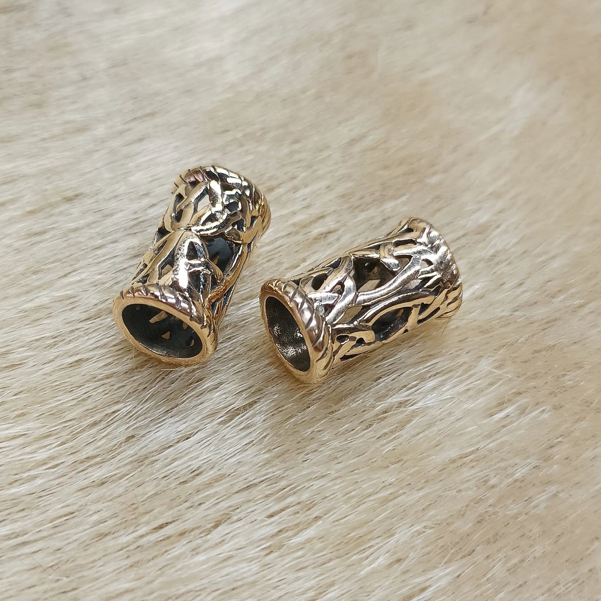 Viking Beard Rings - Viking Hair Beads | Viking Dragon