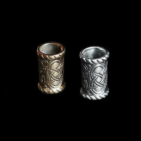Medium Knotwork Viking Beard Ring - Viking Jewelry