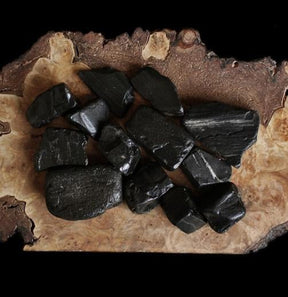 Raw, Sea-Washed Whitby Jet Pieces - Raw Viking Materials